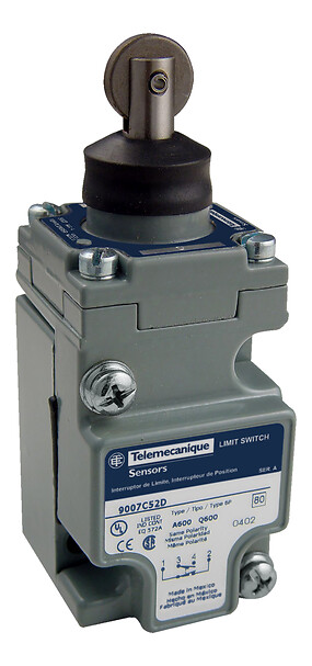9007C52DM11P5 - 9007C compact limit switch - 1 NO/NC - top roller ...