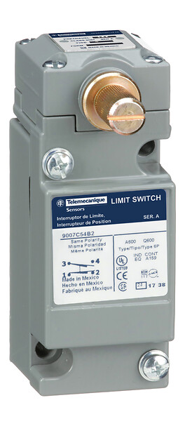 9007C54B2 - Limit switch, 9007, 600 V 10amp c +options | Telemecanique ...
