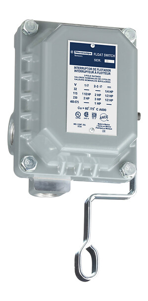 9036DW31 - Float switch, Pumptrol, open tank, NEMA 4, pedestal mounted ...