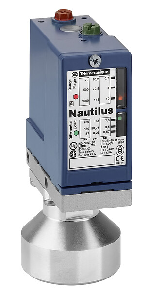 XMLB035P2S13 - Pressure sensor XMLB 35 bar - adjustable scale 2 ...