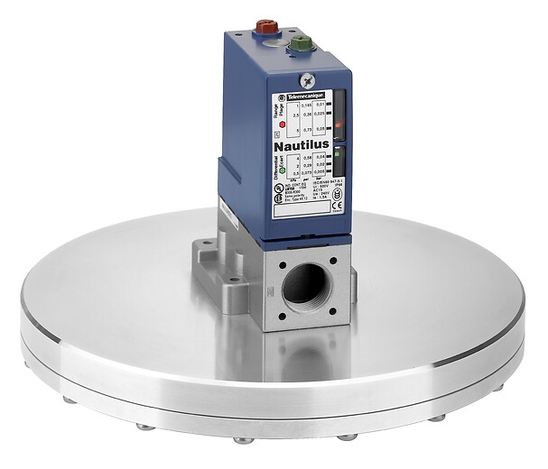 XMLBL05R2S12 - Pressure switch XMLB 50 mbar - adjustable scale 2 ...