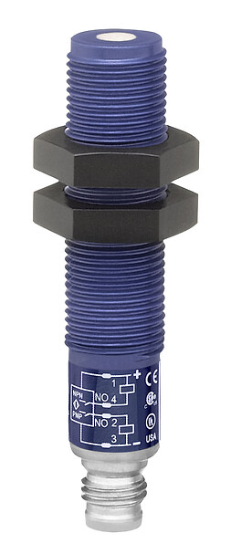 SM330A22800 - Hyde Park, Ultrasonic sensor, discrete, 12 mm barrel, 12 ...