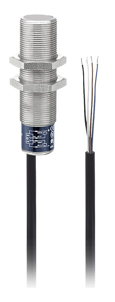 SM600A44800S - Hyde Park, Ultrasonic sensor, discrete, 18 mm barrel, 12 ...