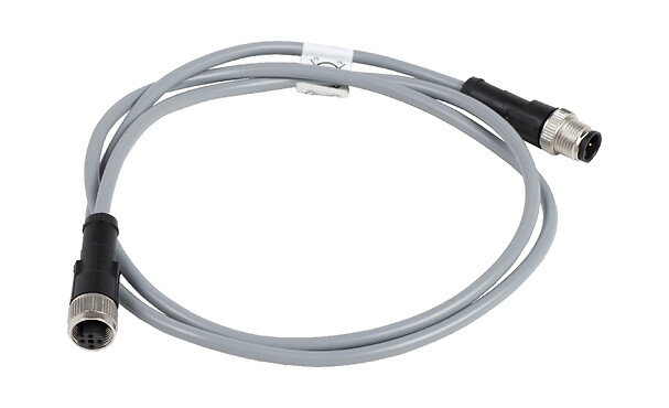 XZCRV1511041C1 - Jumper cable XZ, male straight M12 4 pin, female ...