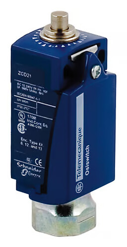 XCKD2110N12 - LIMIT SWITCH 240VAC 10A METAL XCKD | Telemecanique Sensors