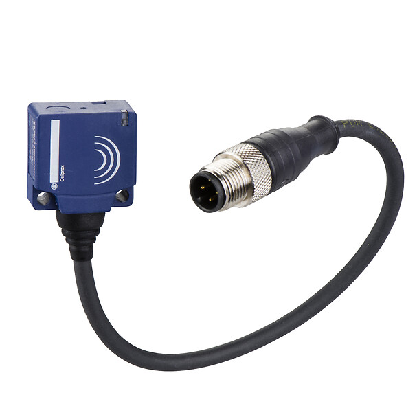 XS7E1A1PAP01M12 - inductive sensor XS7 26x26x13 - PBT - Sn10mm - 12 ...